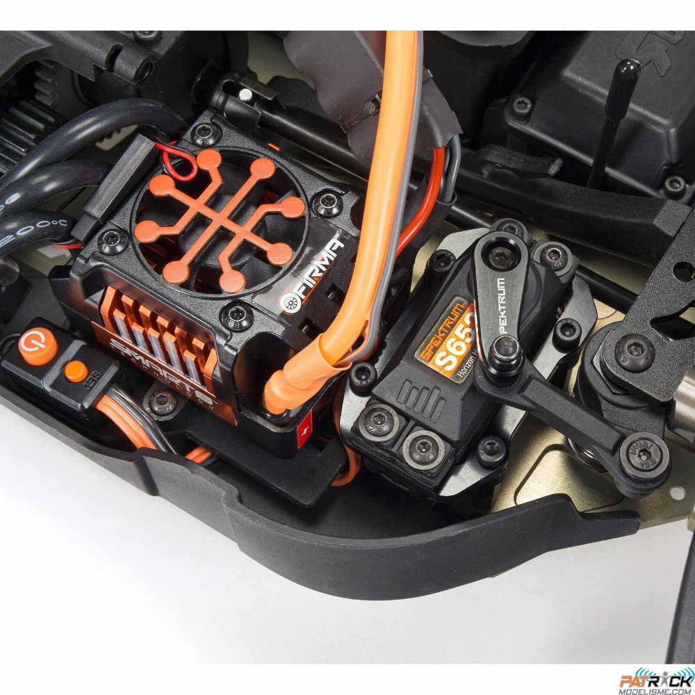 Arrma Buggy TYPHON 6S TLR Tuned 4WD BLX RTR 1/8e Bleu/rouge SUR-COMMANDE