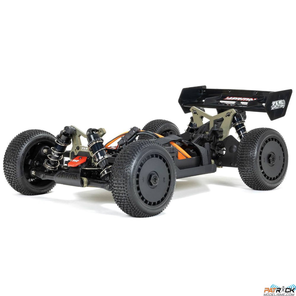 Arrma Buggy TYPHON 6S TLR Tuned 4WD BLX RTR 1/8e Bleu/rouge SUR-COMMANDE