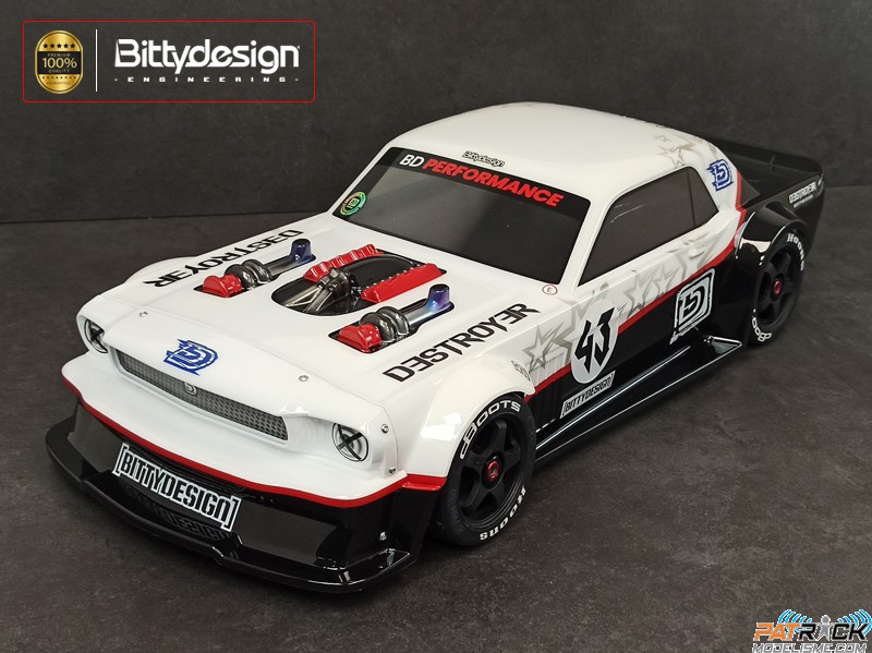 Carrosserie à peindre Bitty Design DESTROYER ARRMA – 1/7ème ...