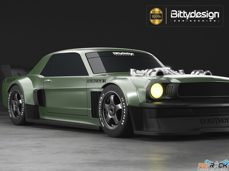 Carrosserie à peindre Bitty Design DESTROYER ARRMA – 1/7ème ...