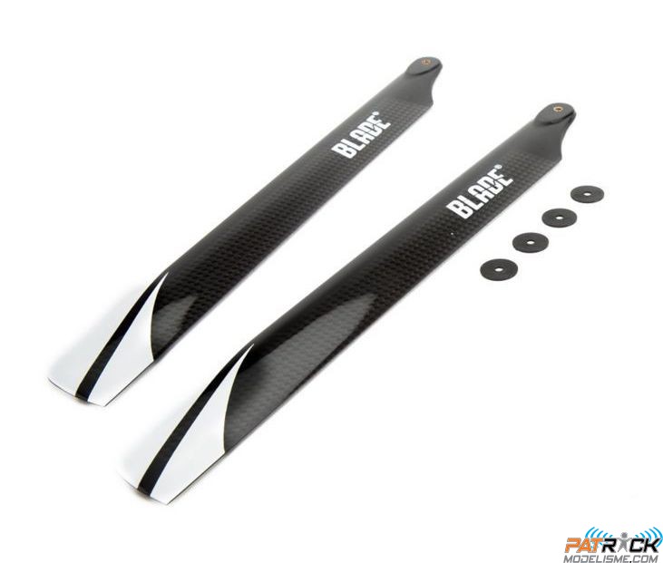 Pales principales Blade carbone 270mm - Blade 270 CFX - Pales ...