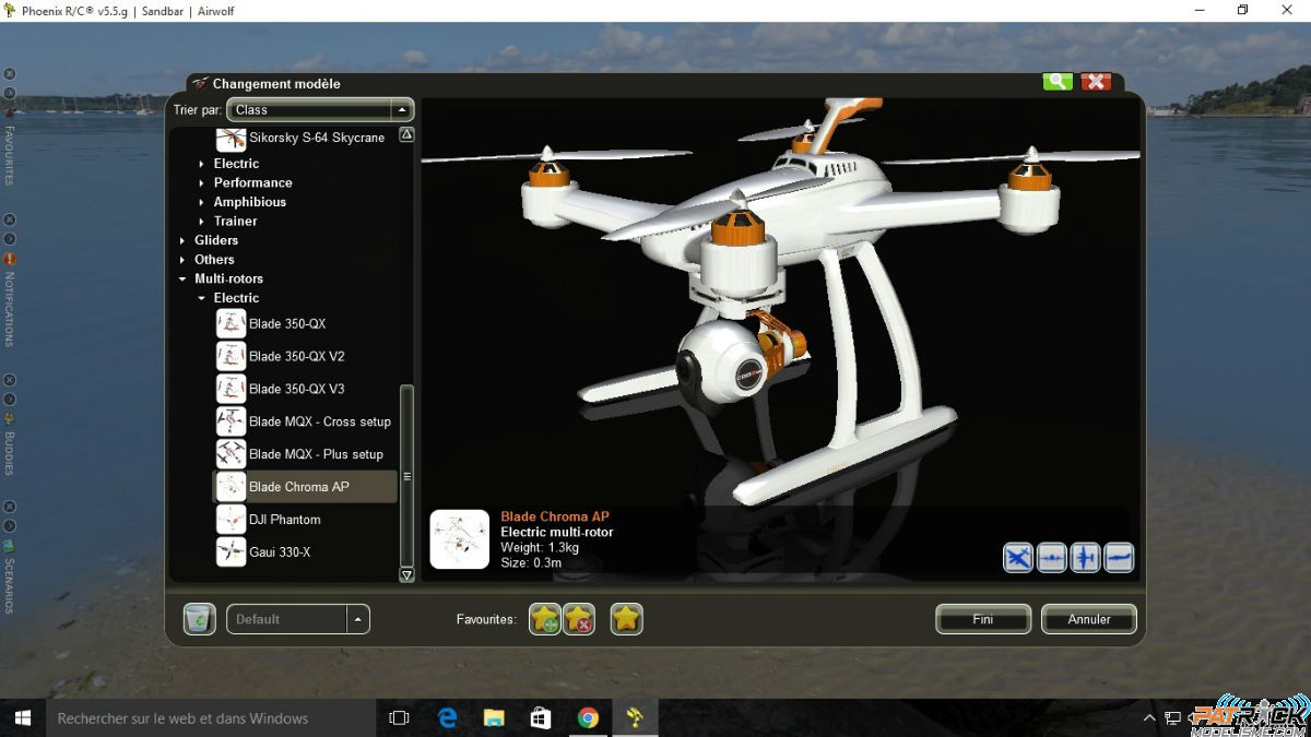 Simulateur Phoenix RC V5.5 Interface