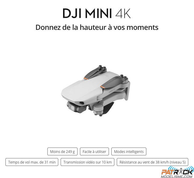 Dji Mini 4K Fly More Combo - Mini 4K - Boutique Dji