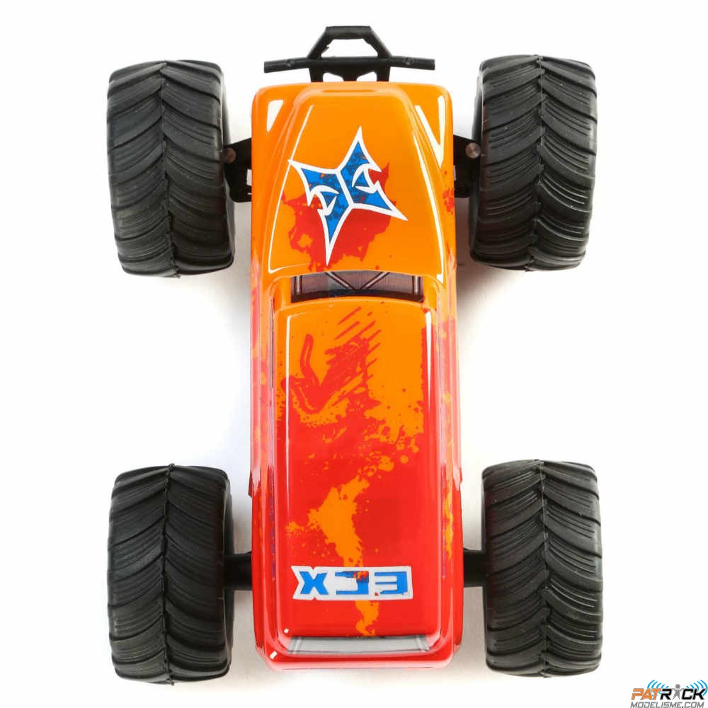 ECX Micro Ruckus 2WD Monster truck RTR 1/28 Orange