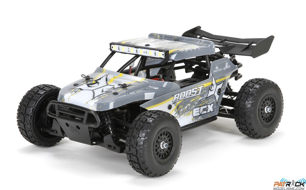 ECX Roost 1/18 4WD Desert Buggy RTR Gris/Jaune