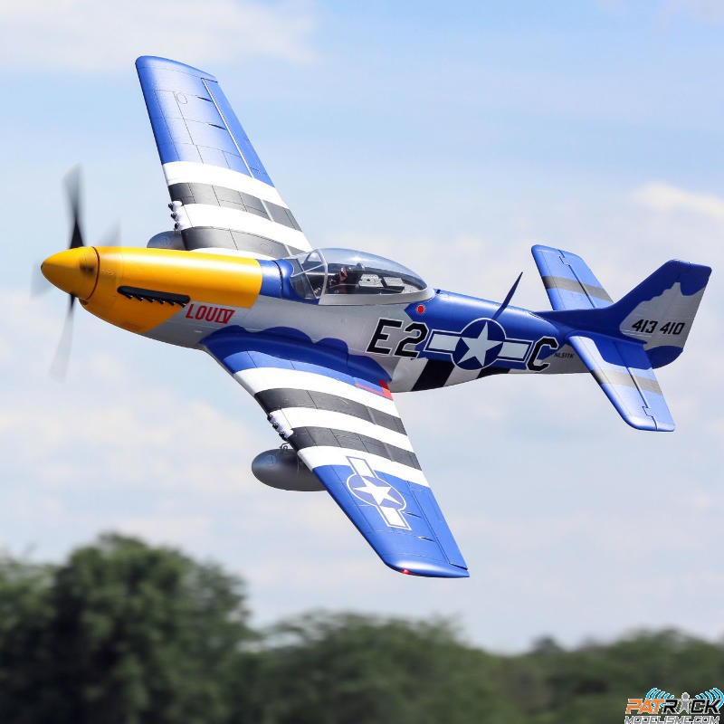 E-Flite P-51D MUSTANG 1500mm BNF-Basic Smart