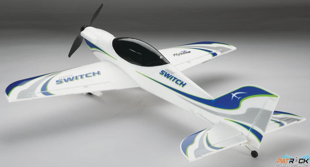 Flyzone Mini Switch 2 en 1 ARF (Sans Radio)
