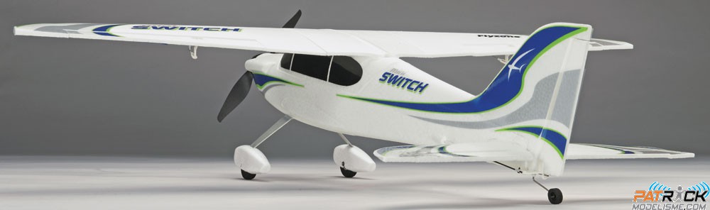 Flyzone Mini Switch 2 en 1 ARF (Sans Radio)