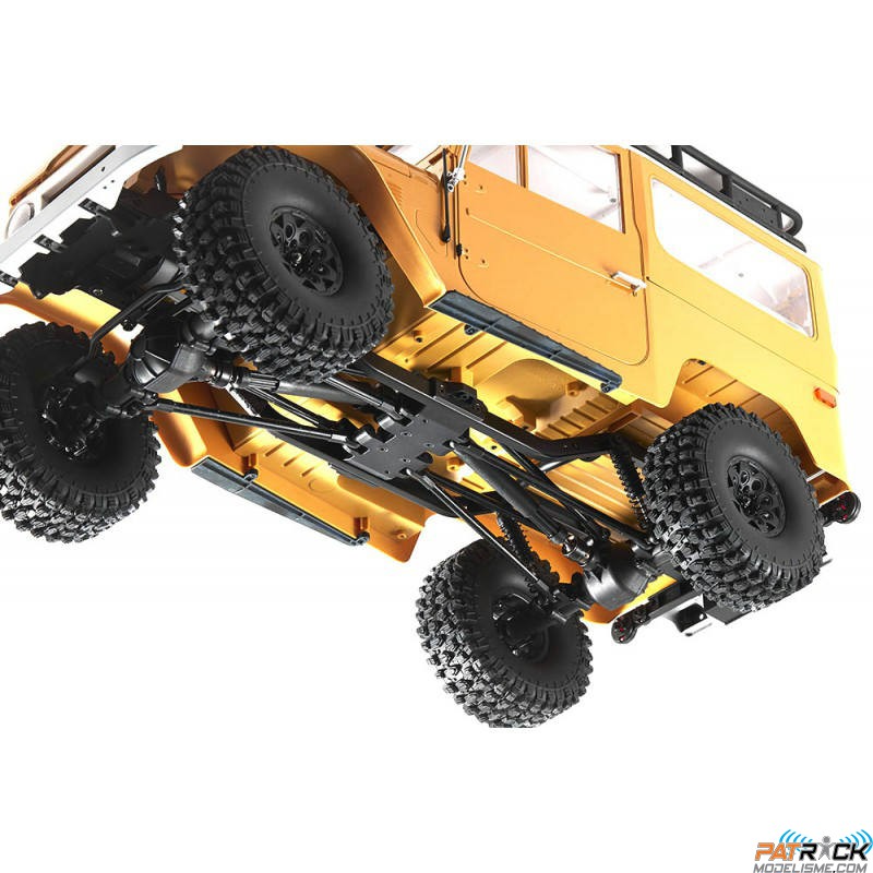 FMS 1/10 Toyota Land cruiser FJ40 scaler ARTR Jaune SUR-COMMANDE - Fms ...
