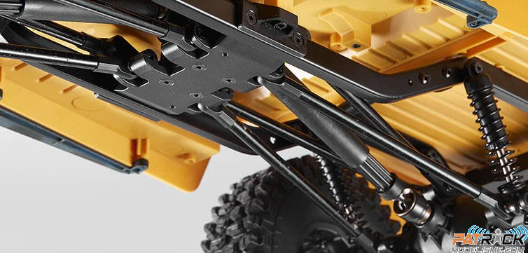 FMS 1/10 Toyota Land cruiser FJ40 scaler ARTR Bleu SUR-COMMANDE - Fms ...