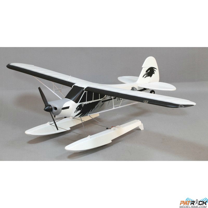 FMS PA-18 Super Cub 1700mm PNP kit avec flotteurs & systeme reflex ...