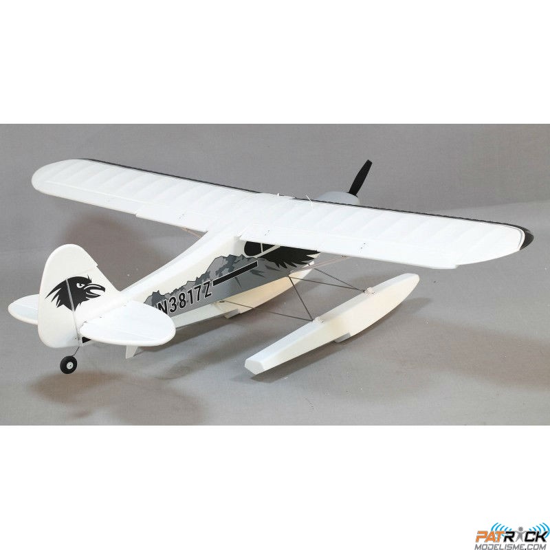 FMS PA-18 Super Cub 1700mm PNP kit avec flotteurs & systeme reflex ...