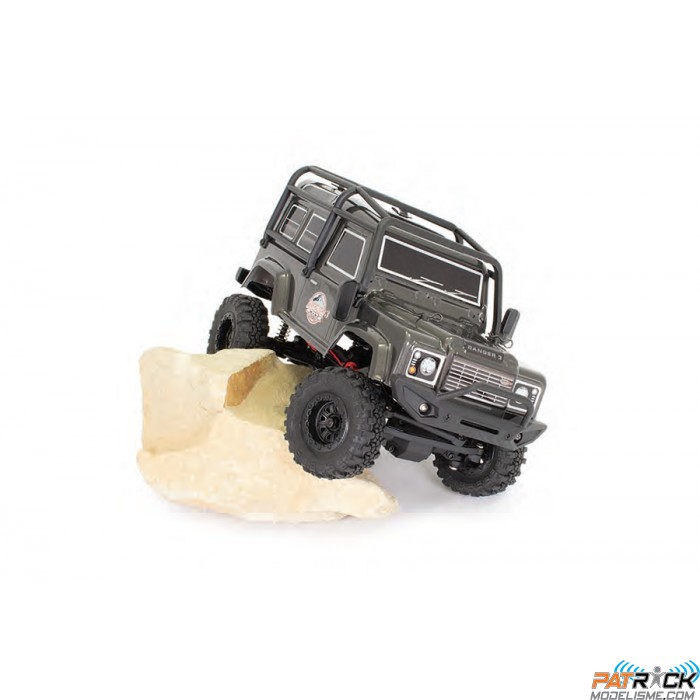 FTX Crawler Outback Mini 3.0 Ranger Gris 1/24e - Prêt à rouler