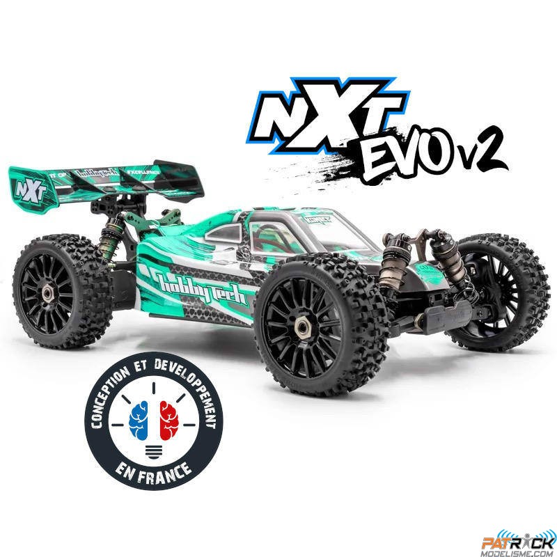 Hobbytech Spirit NXT EVO 4S V2 Vert 1/8e Prête à rouler - Voiture