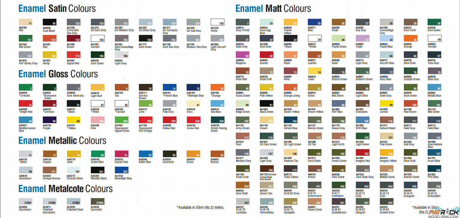 Peinture Humbrol Enamel 145 Gris moyen mat 14ml - Peintures Bois ...