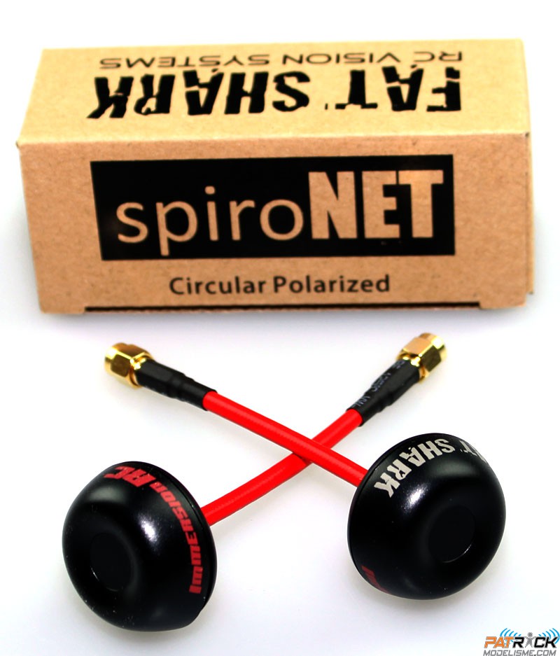 Antenne SpiroNET - Cloverleaf - 5.8GHz SMA FATSHARK / Immersion rc