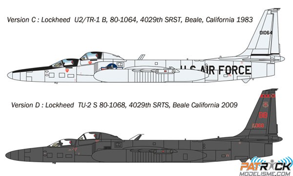 1/48e Italeri Lockheed Martin TR-1A/B