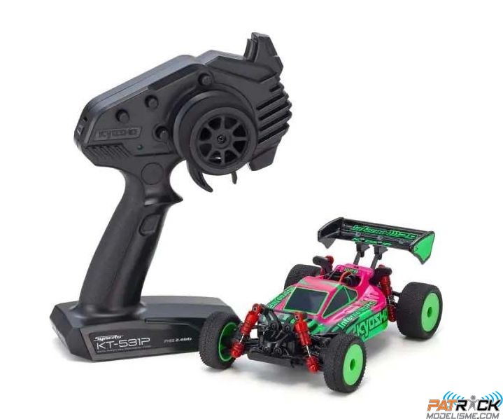 Kyosho Mini-Z Buggy MB010 INFERNO MP9 TKI3 Rose/Vert READYSET - Mini-Z ...