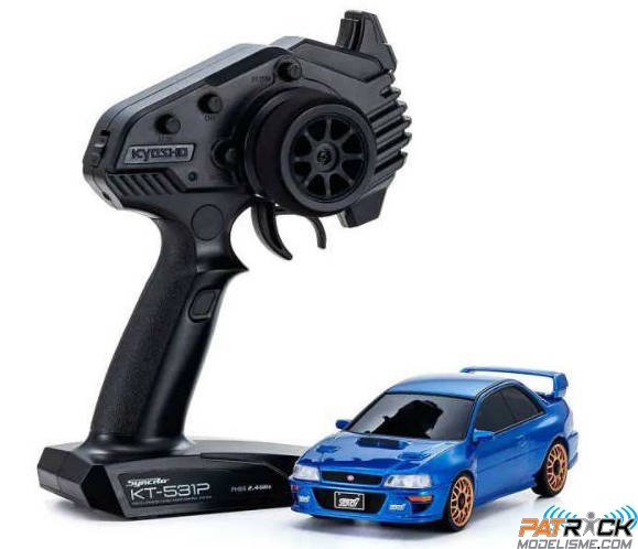 Mini-Z AWD Subaru Impreza WRX STI 22B Blue MA020N-M KT531P (DriftPack)