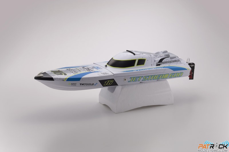 Kyosho Jet Stream 600 EP type 2 readyset - Bateaux électriques - Bateau