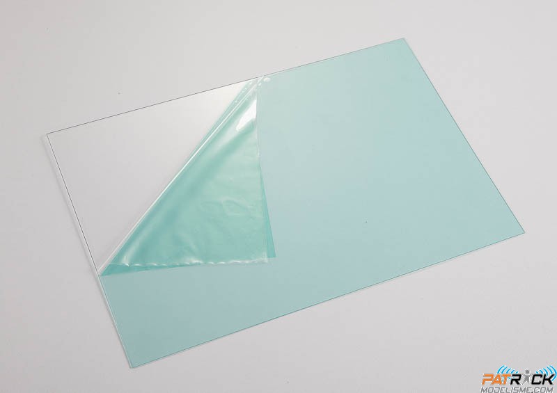 Plaque lexan 203x305x0,8mm Killerbody