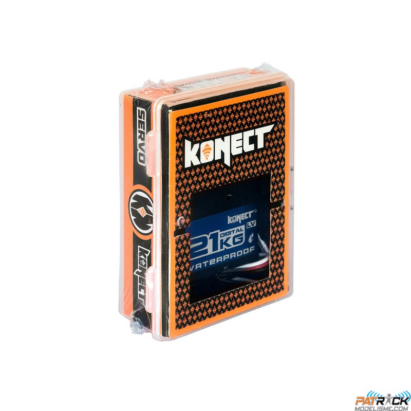Servo Konect Digital Etanche 21.8kg/0,16s pignons métal