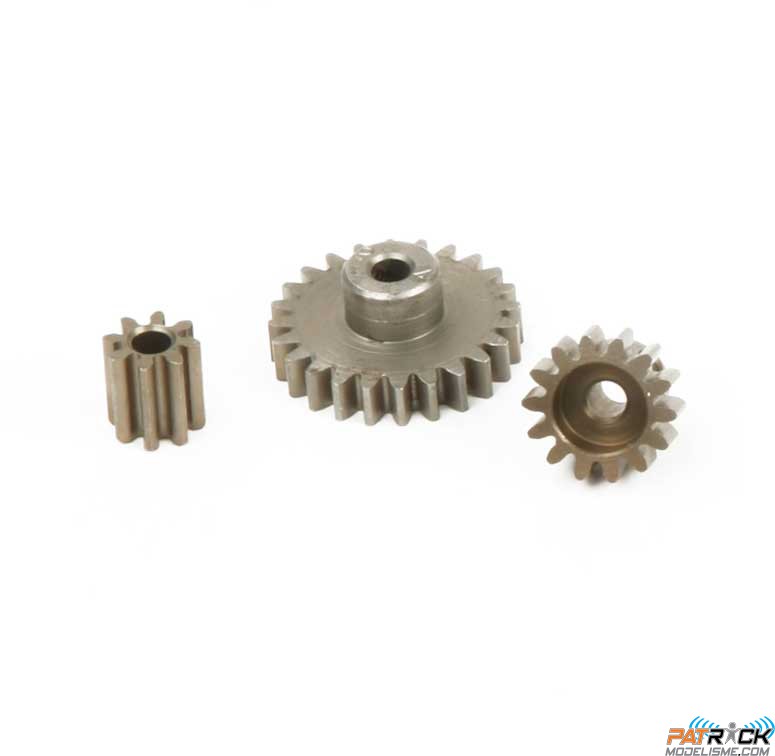 Pignon moteur Acier 16 dents - Module 32dp/M0.8 - axe 3.2mm