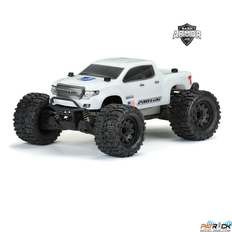 Pro-Line Carrosserie blanche Brute Bash Armor (Stampede 4x4/Granite ...