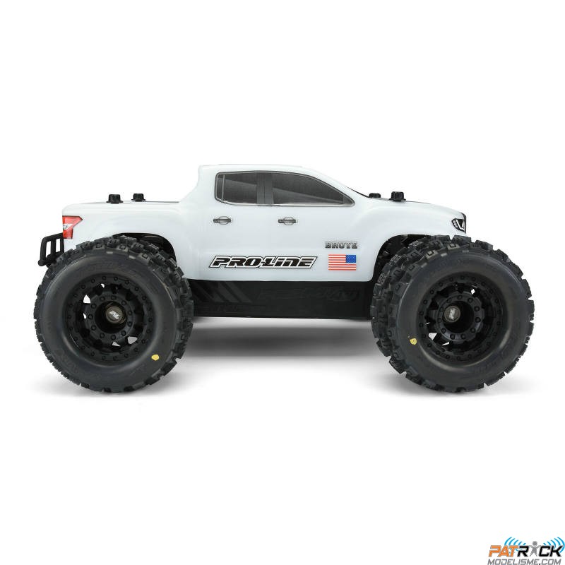 Pro-Line Carrosserie blanche Brute Bash Armor (Stampede 4x4/Granite ...