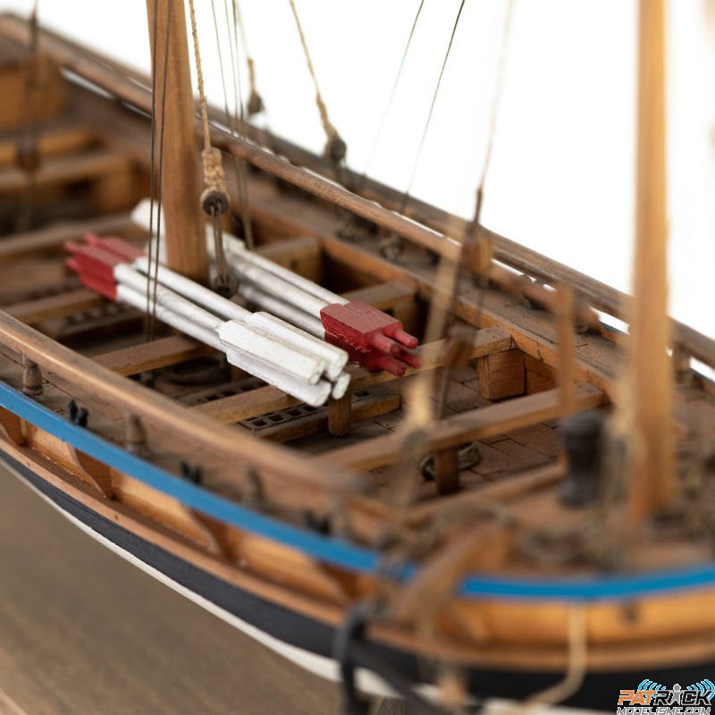 1/70e Amati Cannonière Suedoise - 1775 - Maquettes à construire - Bateau