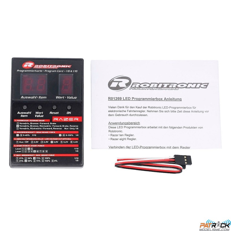 Carte de programmation Robitronic