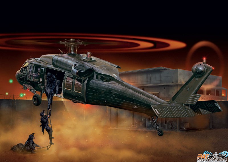 1/48e Italeri UH-60/MH-60 Black Hawk "Night Raid" - Hélicoptères ...