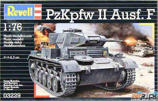1/76e Revell PzKpfw II Ausf. F - Panzer II