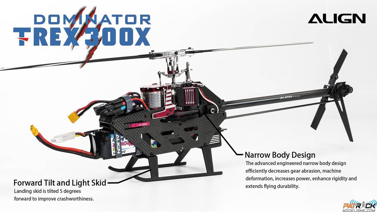 Align T-Rex 300X Combo BNF