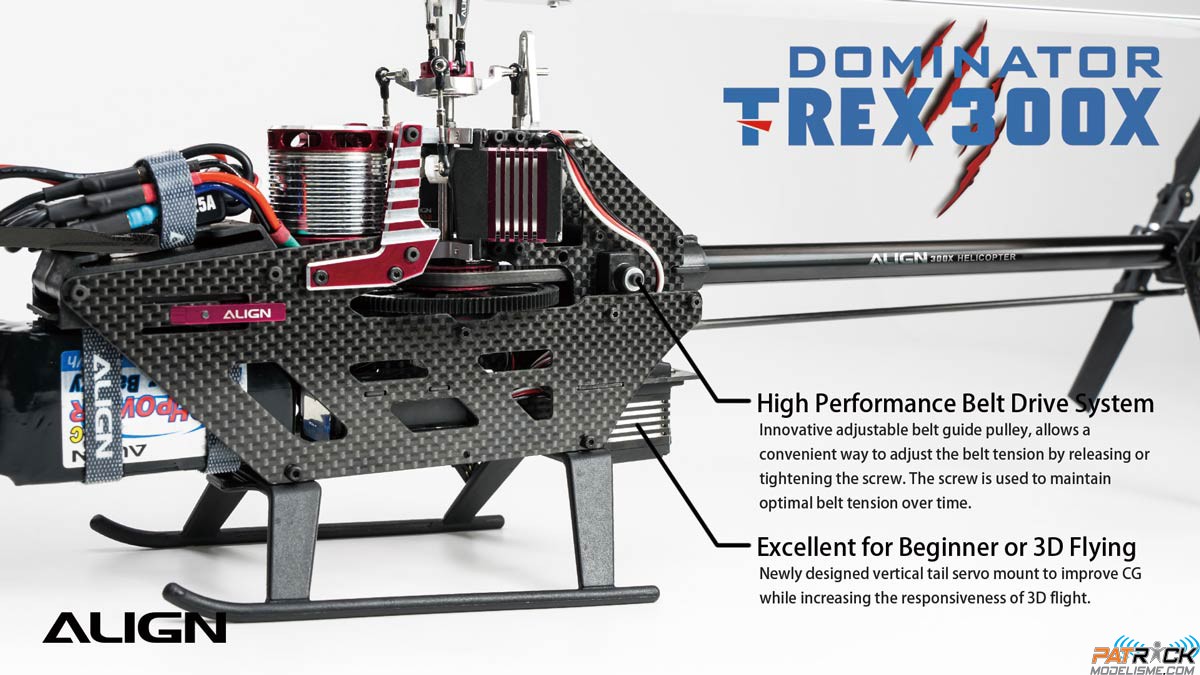 Align T-Rex 300X Combo BNF