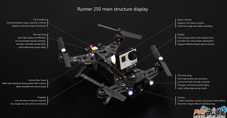 Walkera Runner 250 Basic 2 - Prêt à voler