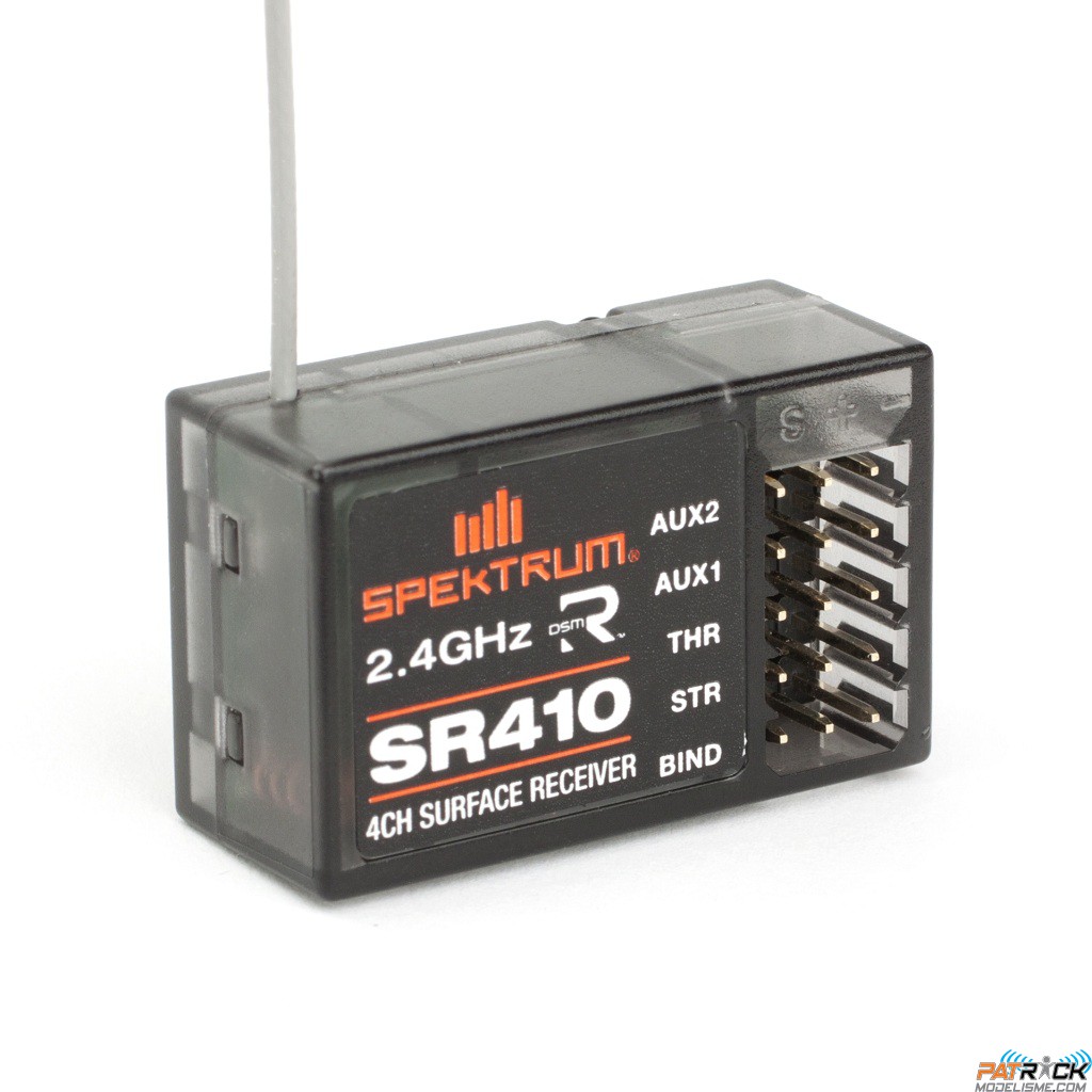 Spektrum DX4C DSMR, récepteur SR410 - 2.4GHz