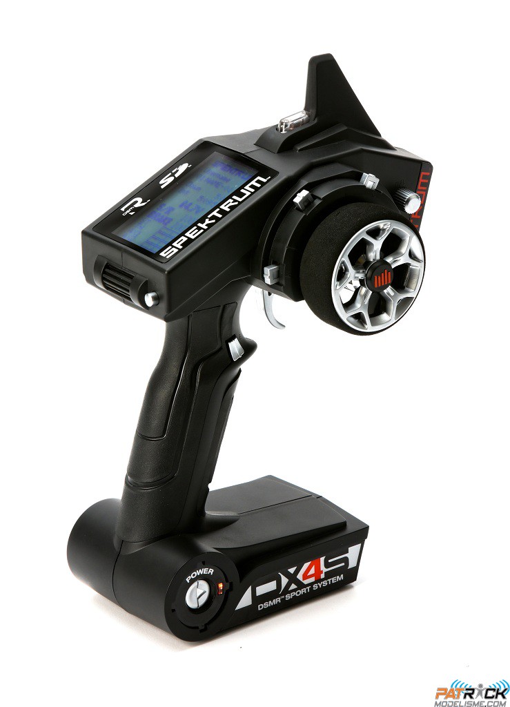 Spektrum DX4S AVC DSMR, récepteur SR410+SRS4210 - 2.4GHz