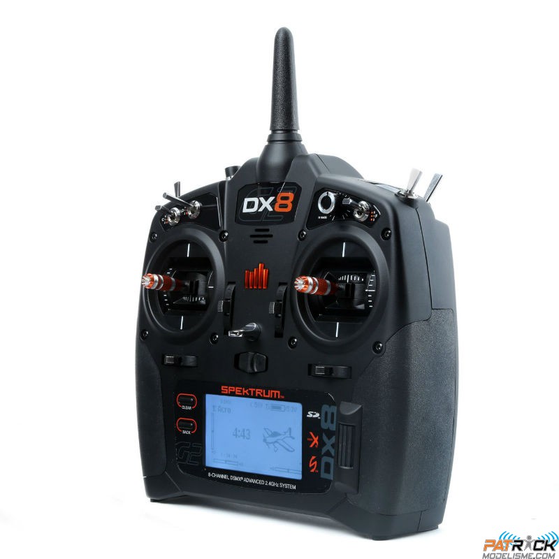 Spektrum DX8 G2 + RX QUAD DIVERSITY SPM4648