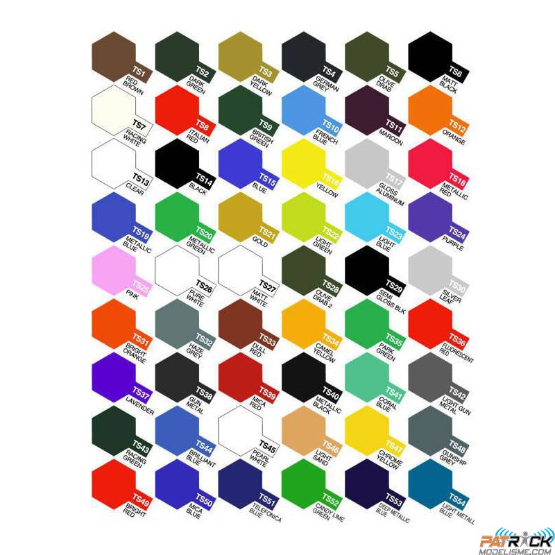 Bombe Tamiya TS-36 Rouge Fluo brillant - Peintures - Les Accessoires ...