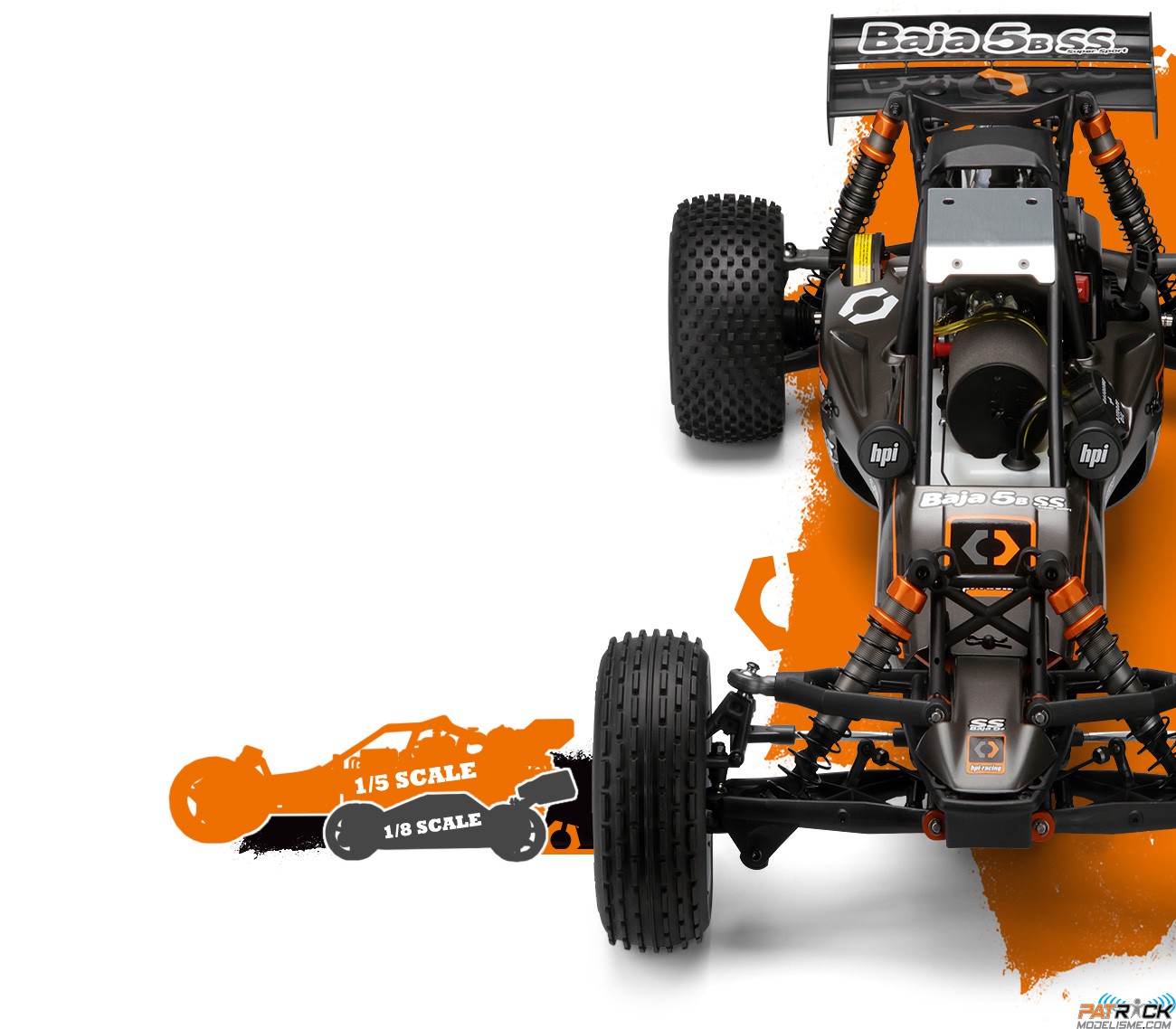 HPI BAJA 5B SS KIT 1/5e 2.4ghz