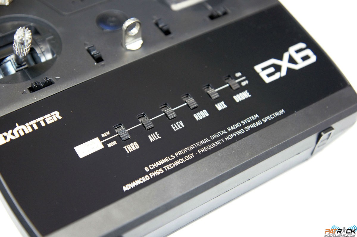 Volantex RC Exmitter EX6 + RX 7 voies