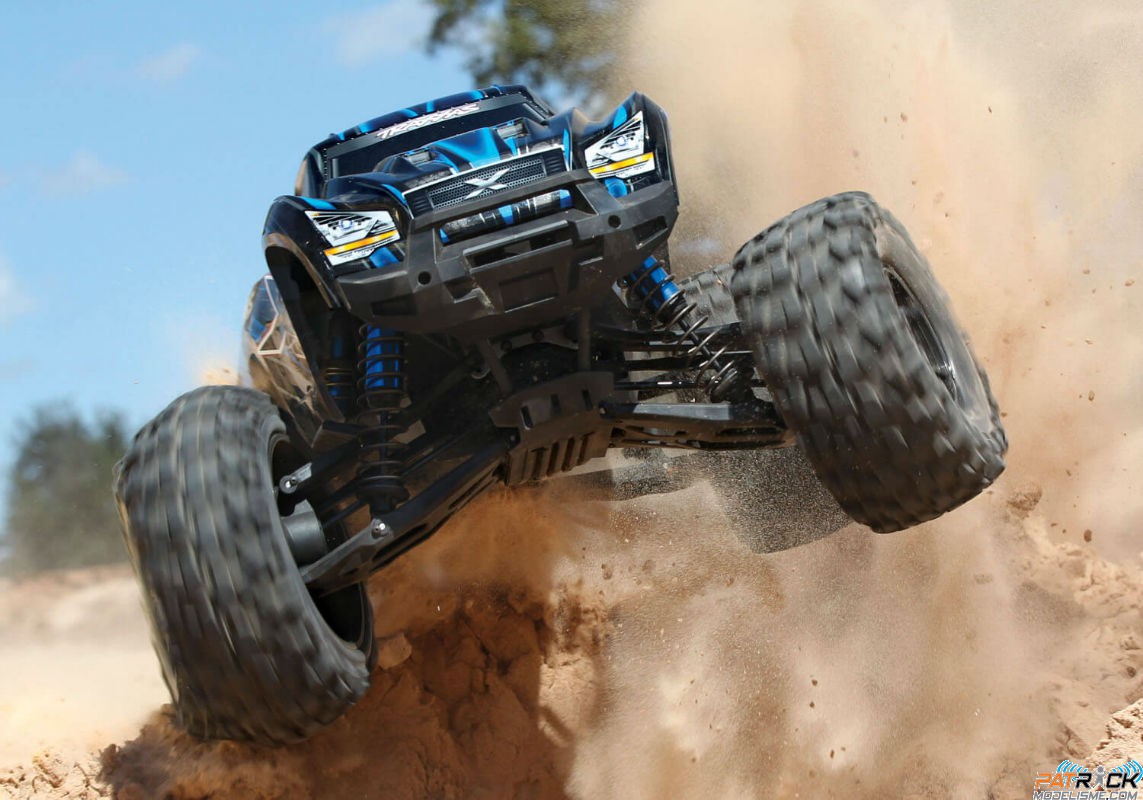 Traxxas X-MAXX 6S 4X4 - BRUSHLESS - WIRELESS - ID - TSM Rouge