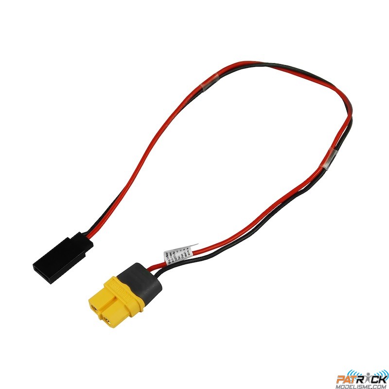 Cordon de charge XT60 femelle -> JR/UNI